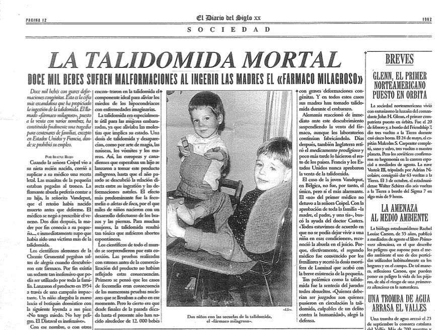 La Talidomida Mortal Avite