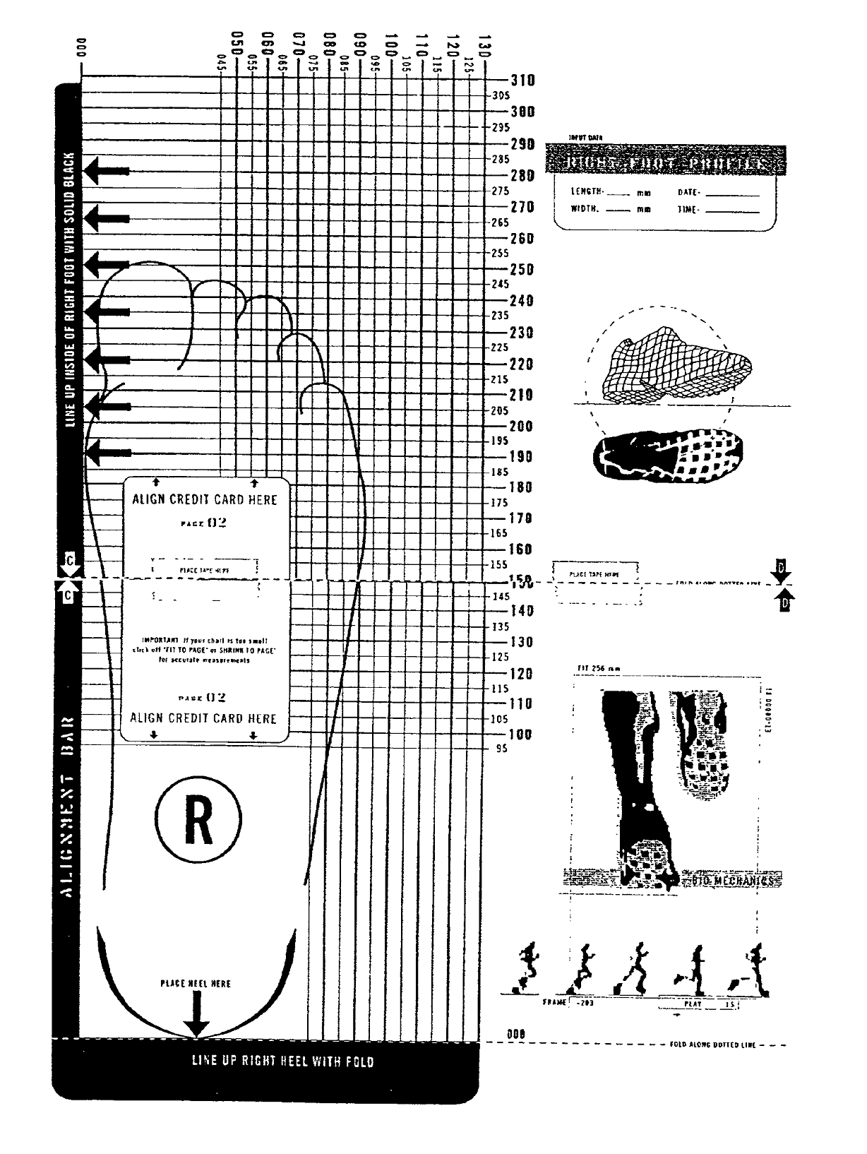 Printable Shoe Size Conversion Chart