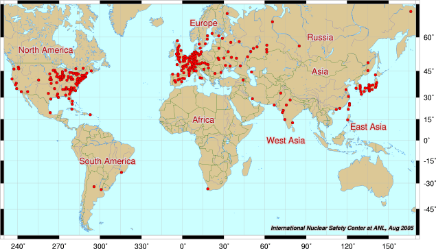 Map Monday Where Are The Worlds Nuclear Power Plants