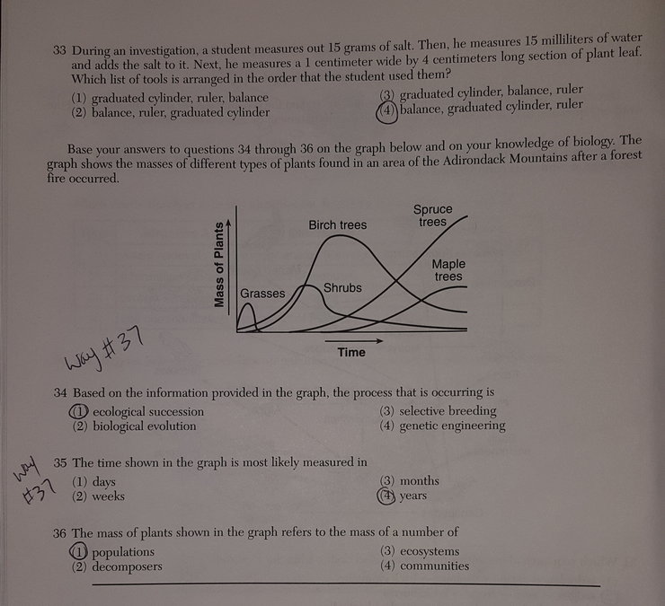 Living Environment Regents 2023 Answer Key Detailed Solutions