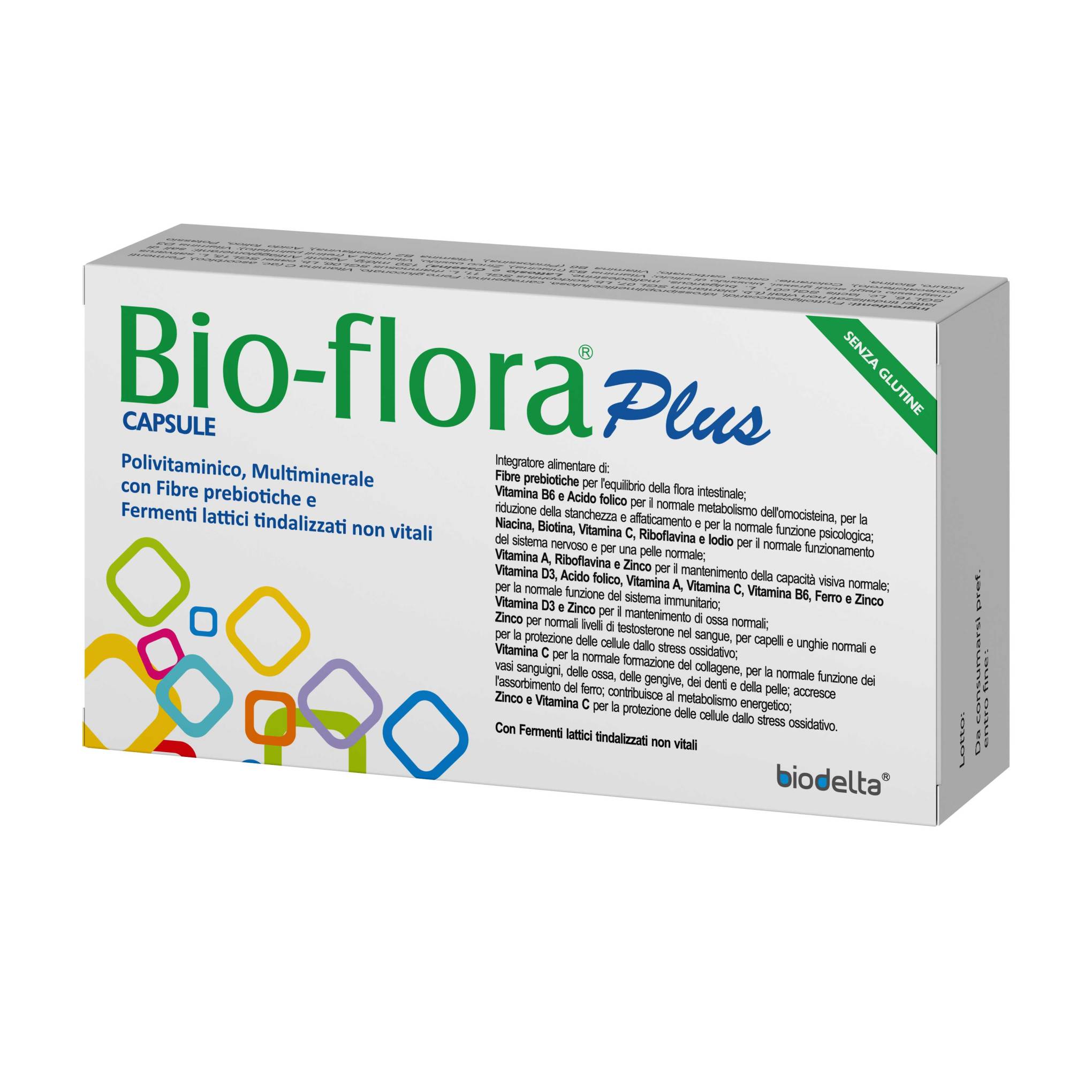 Bio Flora Plus Capsule Biodelta Integratori Alimentari