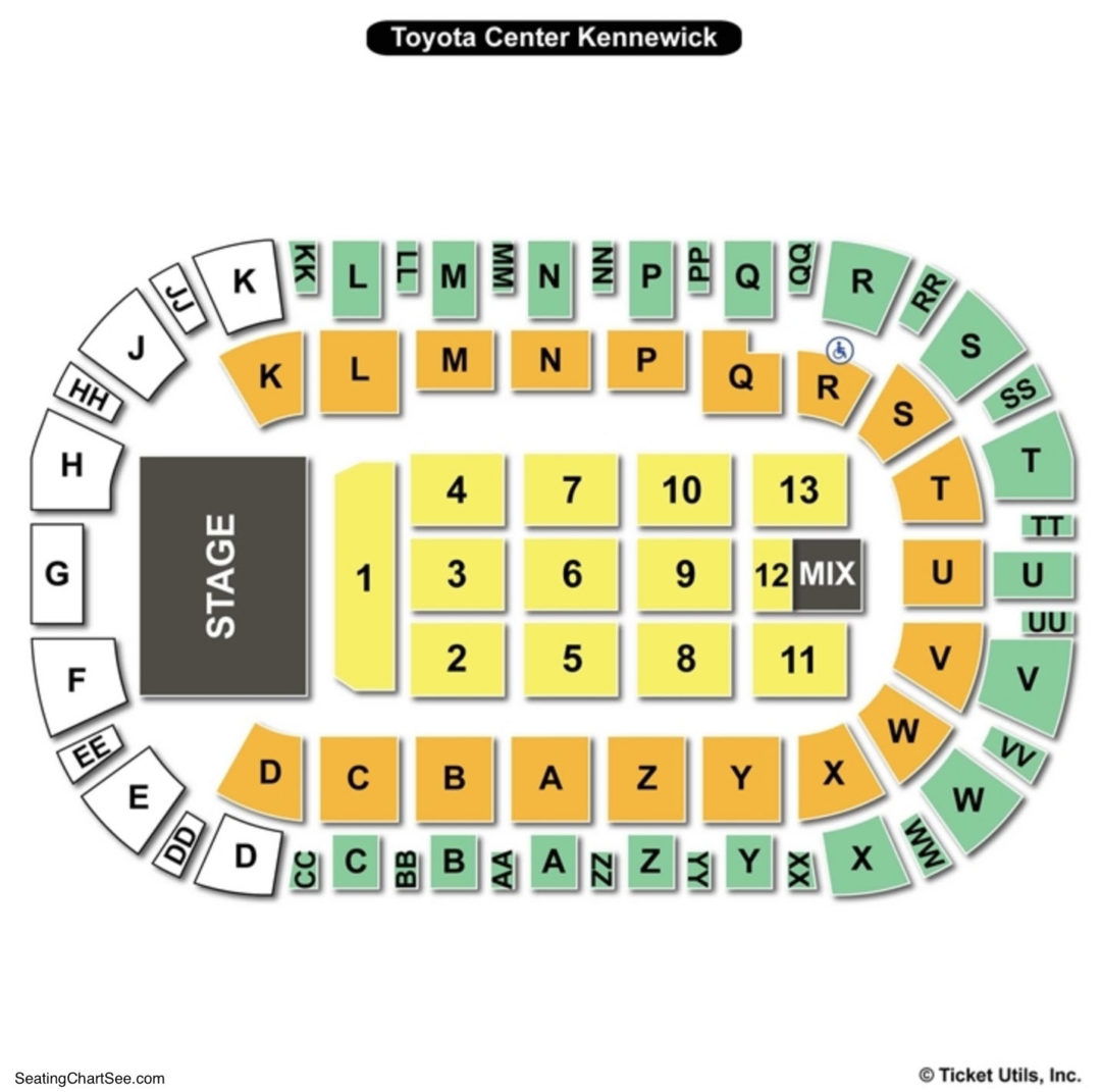 Toyota Center Concert Seating Chart