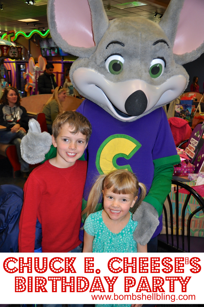 Chuck E Cheese Birthday Party