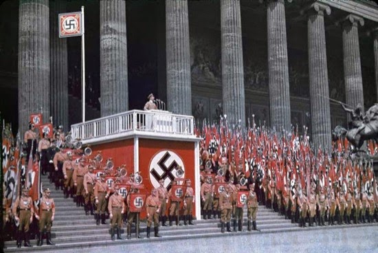 11 Impresionantes Fotos En Color De Los Festivales Nazis Curistoria