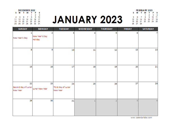 Calendar 2023 Hong Kong Get Calendrier 2023 Update