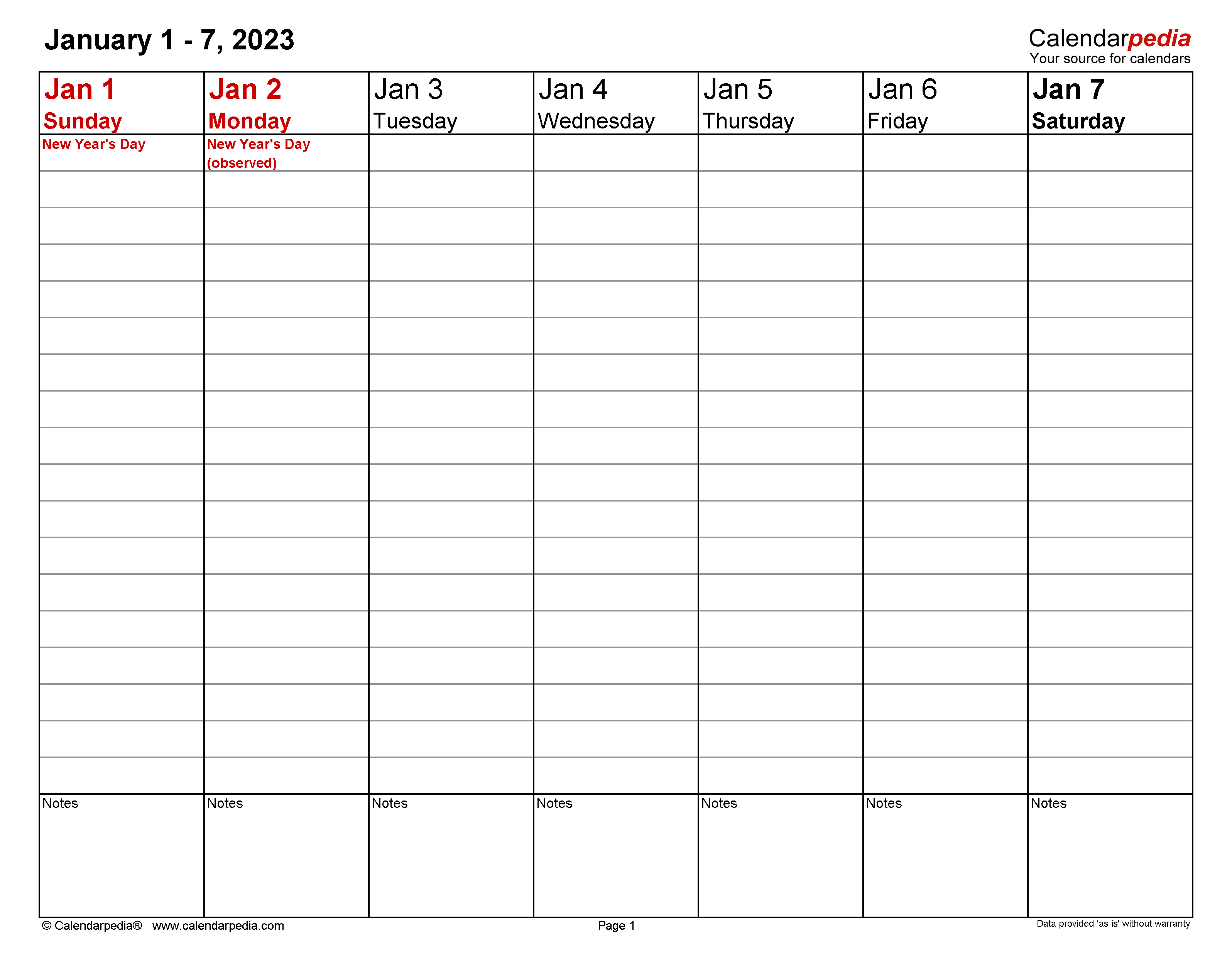 Printable Weekly Calendar 2024 Printable Calendars At A Glance