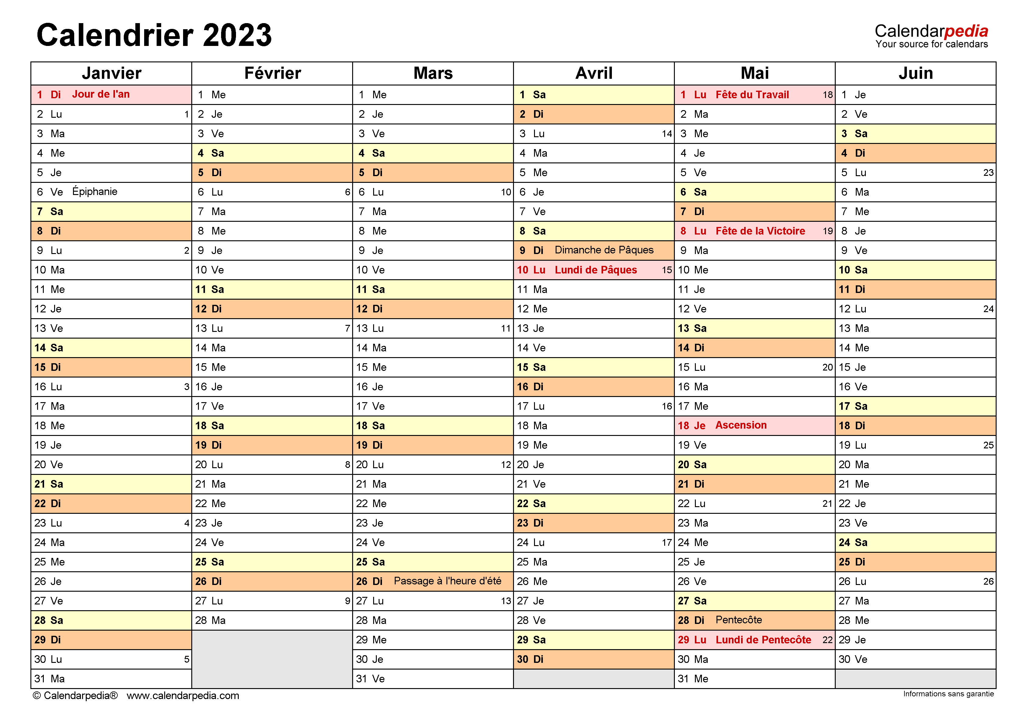 Calendrier 2023 À Remplir Get Calendrier 2023 Update