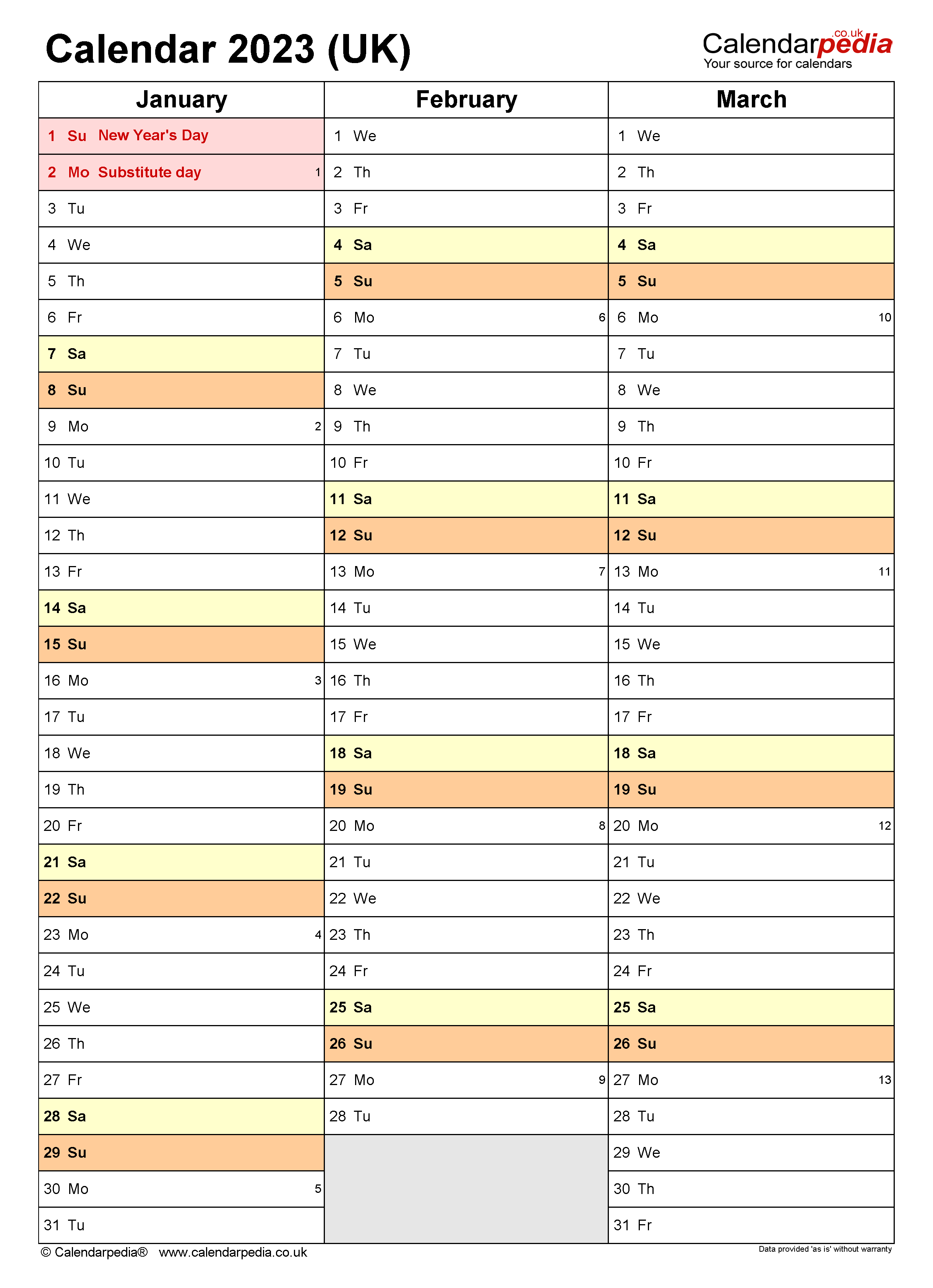 Calendar For 2023 Uk Get Calendar 2023 Update