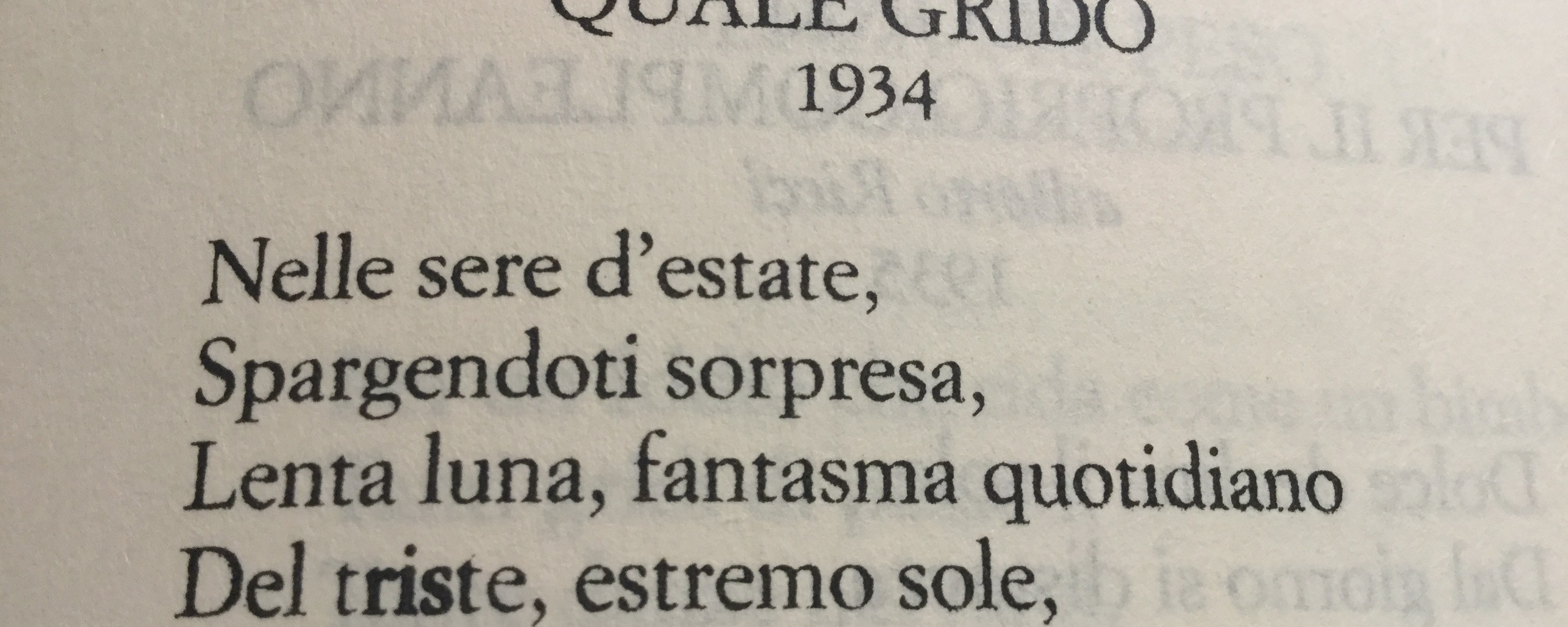 La Poesia Del Giorno “quale Grido” ~ Giuseppe Ungaretti Carteggi