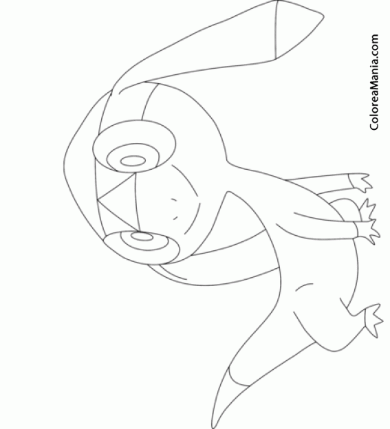 Helioptile Coloring Page