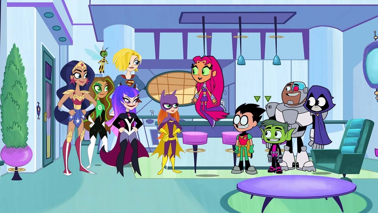 Dc Super Hero Girls And Teen Titans Go Crossover In Space Cation Special