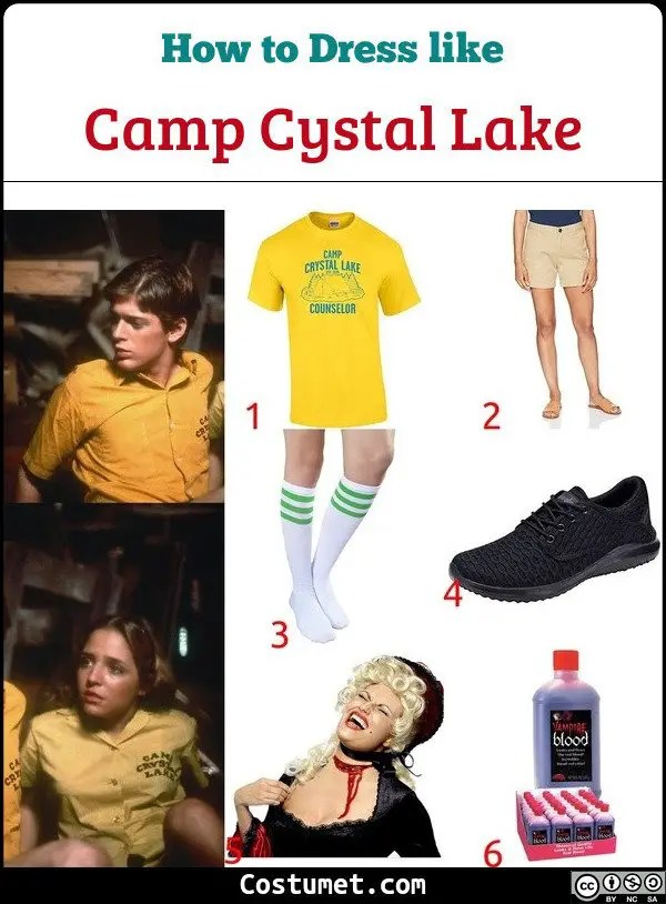 Crystal Lake Camp Counselor Costume