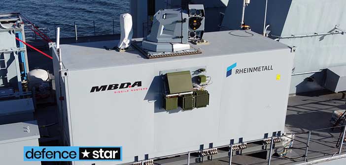 German Military Testfires High Energy Anti Drone Laser Weapon System