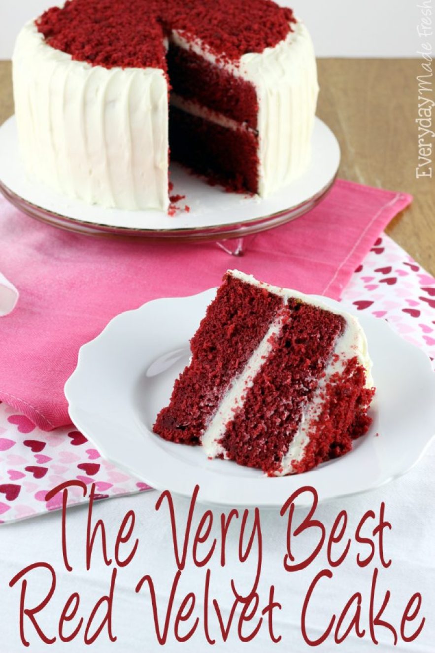 The Very Best Red Velvet Cake Everyday Made Fresh