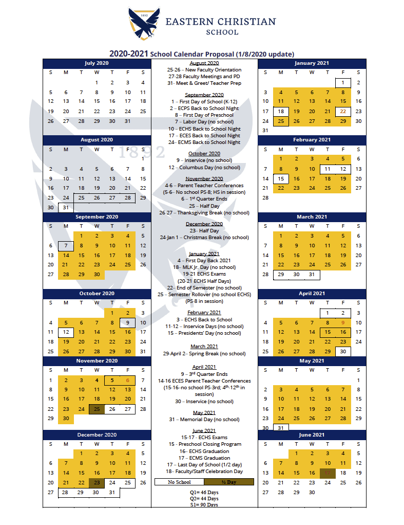 New Paltz Calendar