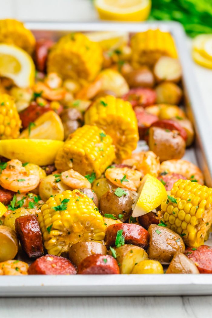 Sheet Pan Shrimp Boil Easy Peasy Meals