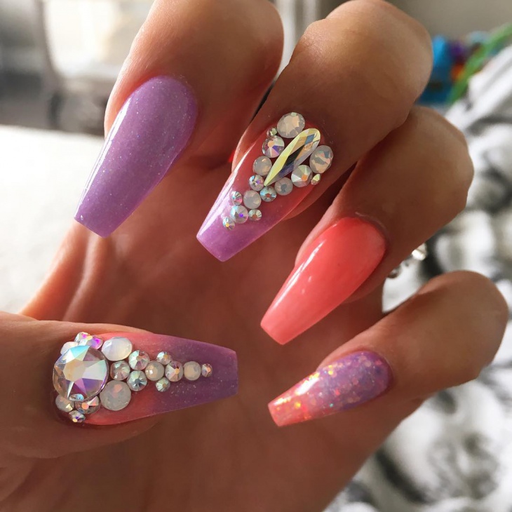 30 Amazing Rhinestone Nail Art Designs Ecstasycoffee