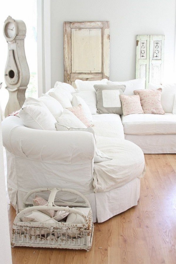 50 Cool Shabby Chic Living Room Decor Ideas Ecstasycoffee