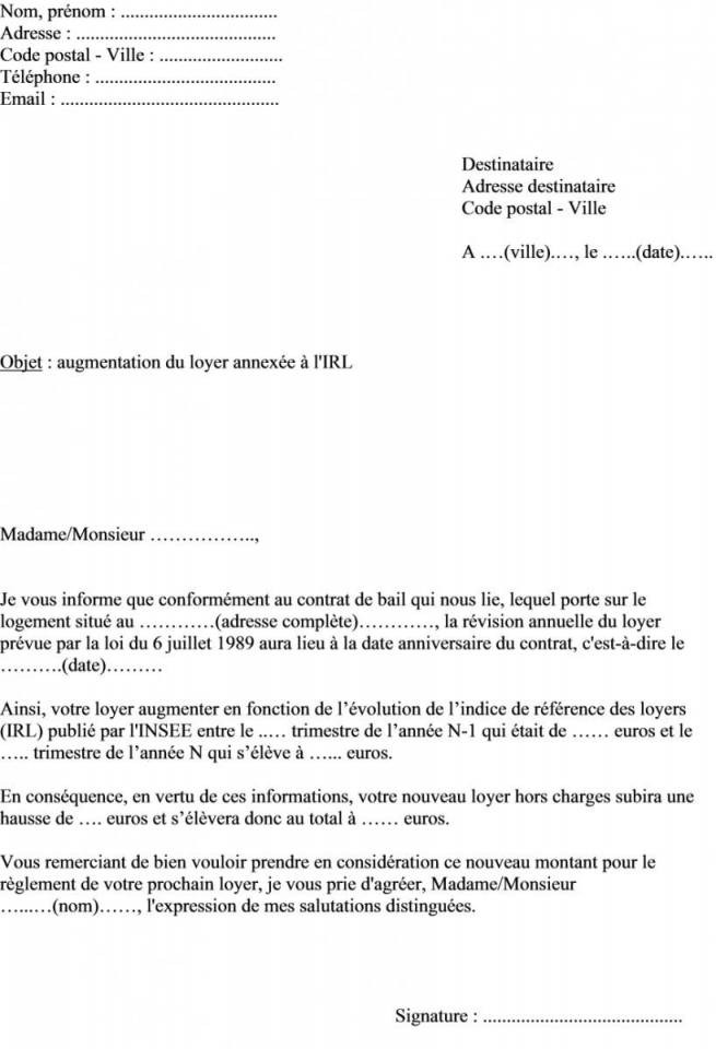 Lettre Type Demande De Paiement Loyer Financial Report