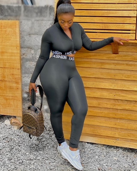 Exclusive Photos Of The Voluptuous Girlfriend Of Actor Yaw Dabo Causes