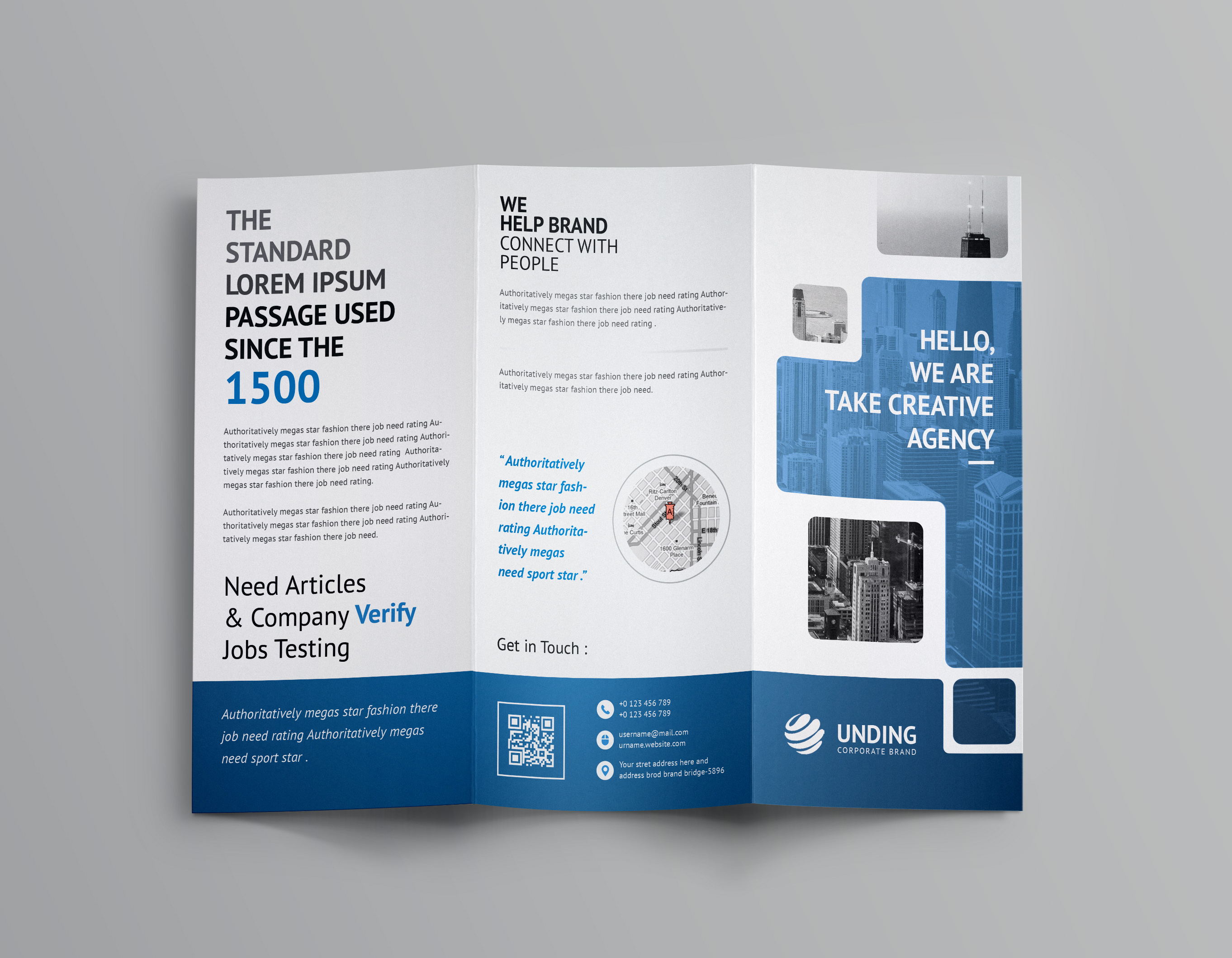 Trifold Brochure Free Template