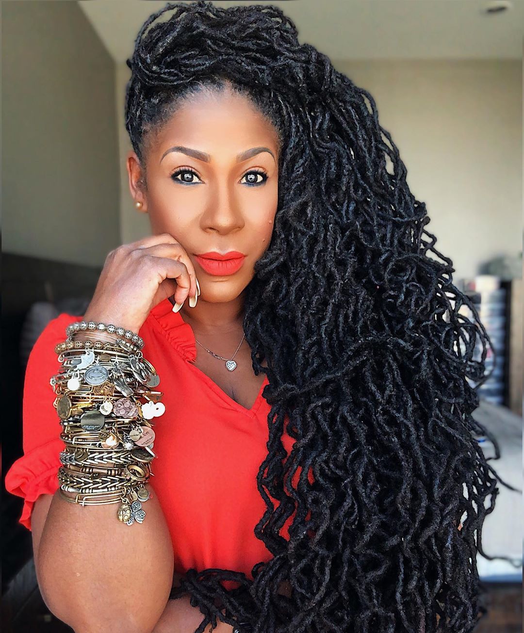 20 Loc Styles For Long Hair Fashionblog