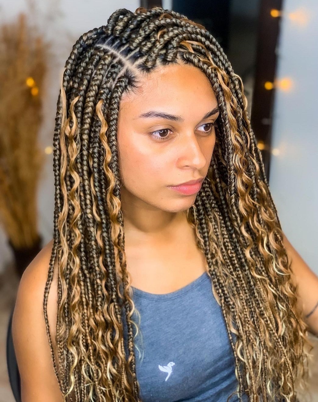 30 Ideas Of Medium Box Braids That Really Stun Hair Adviser