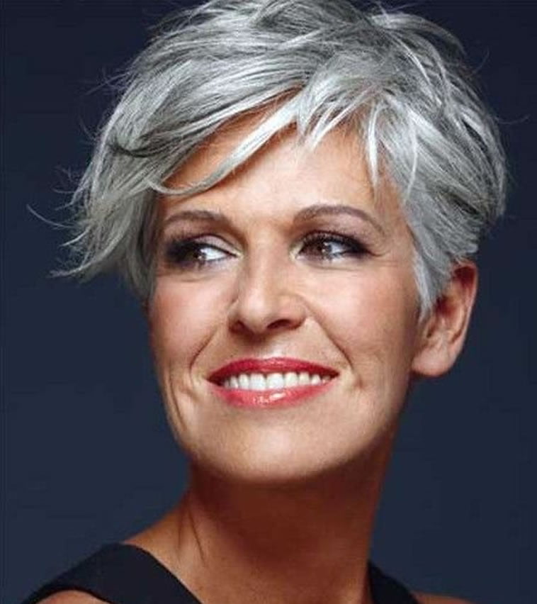 Review Of Short Hairstyles For Grey Hair Over 60 References Nino Alex