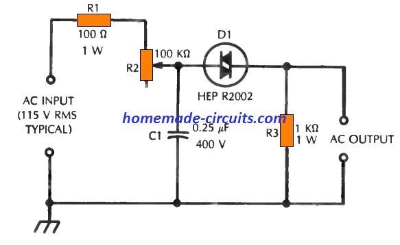 Draw The Circuit Symbols Of Following Ujt Fet Scr Diac Triac Circuit