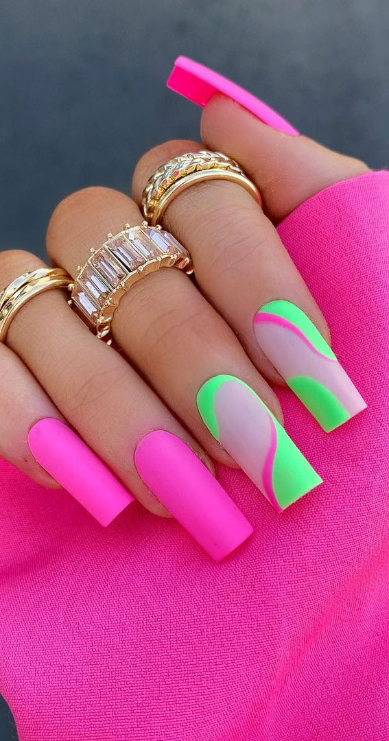 The Hottest Green And Pink Nails Trends For 2023 The Fshn