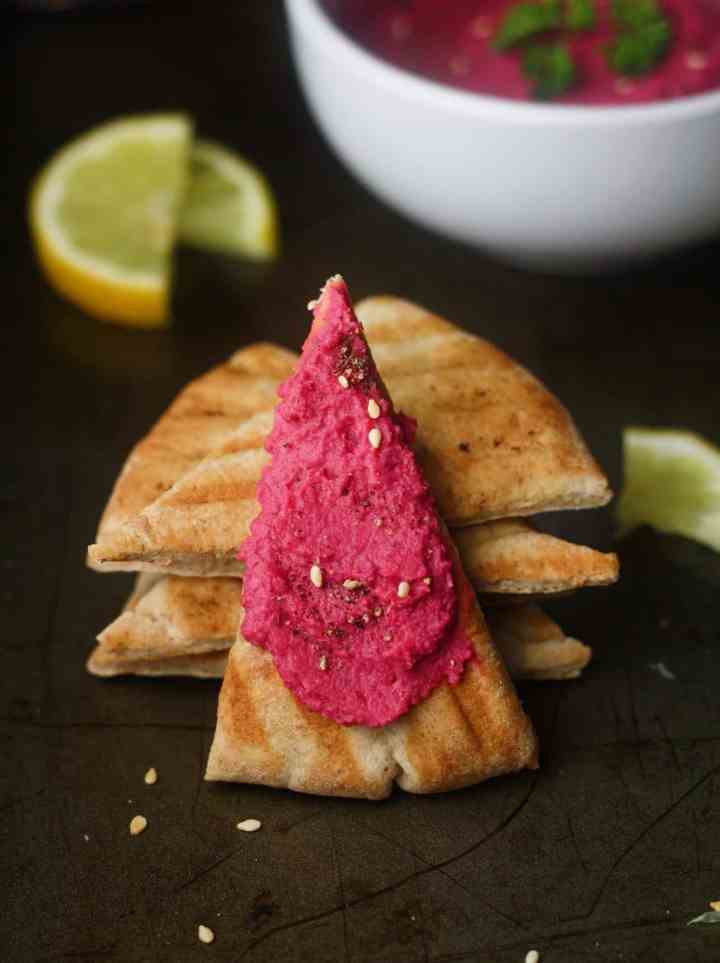 Lemon Beet Hummus Its Cheat Day Everyday