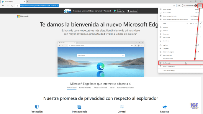 Descargar El Nuevo Microsoft Edge Igf Instituto Galego De Formación