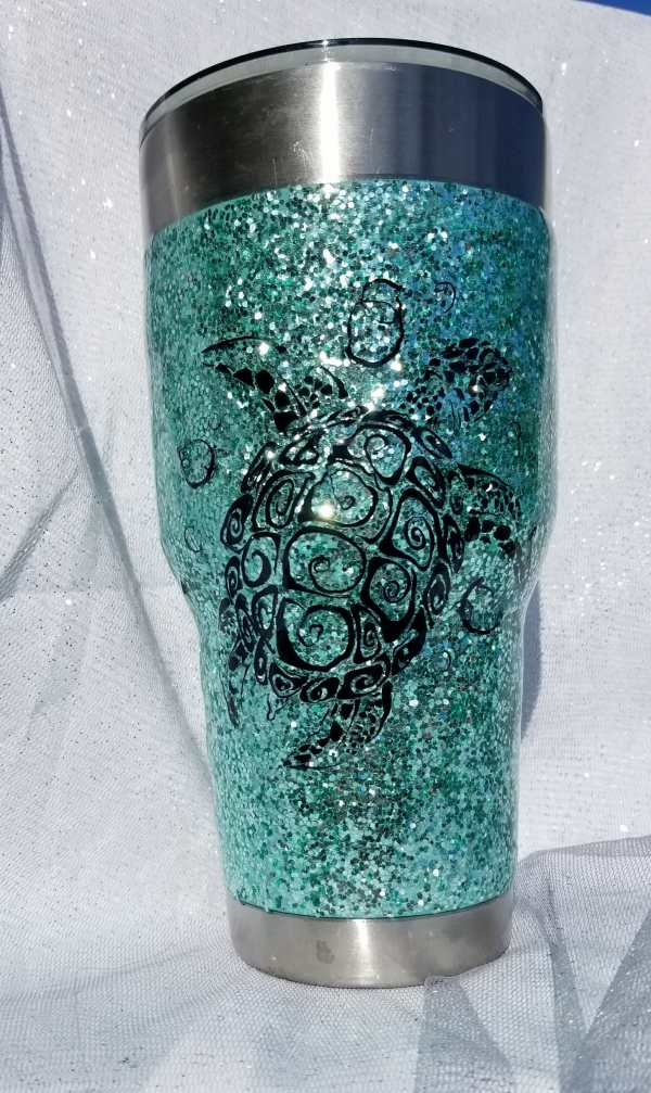 Glitter Tumbler Step By Step Pics And Video Tutorial Leap Of Faith