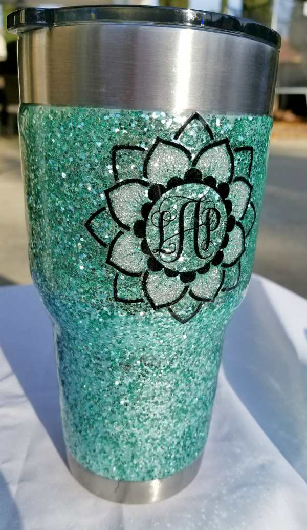 Glitter Tumbler Step By Step Pics And Video Tutorial Leap Of Faith