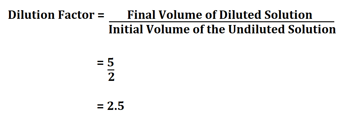 13 How To Find Dilution Factor Trending Hutomo