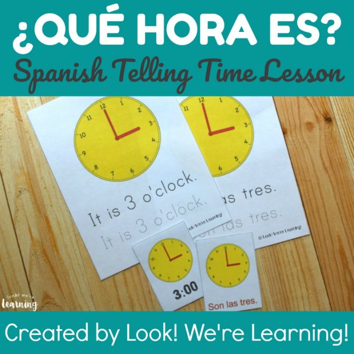 Telling Time Worksheets In Spanish