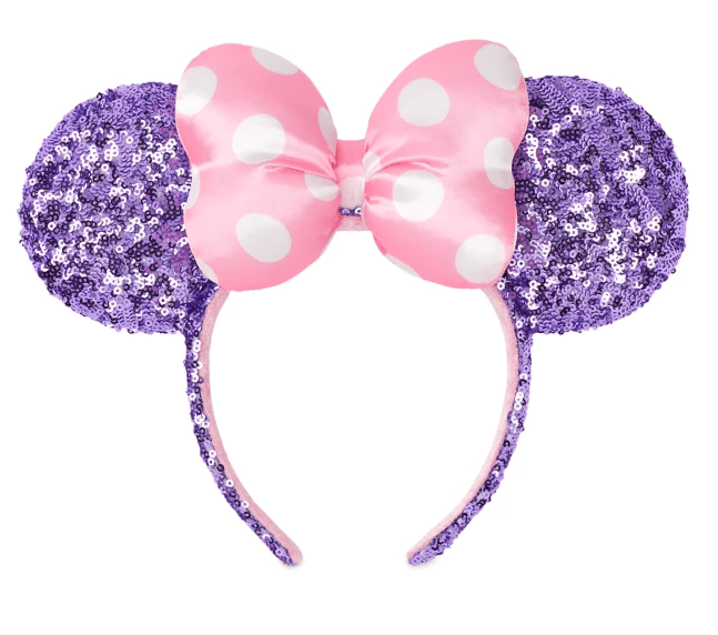 Two New Sequined Minnie Mouse Ear Headbands Arrive On Shop Disney