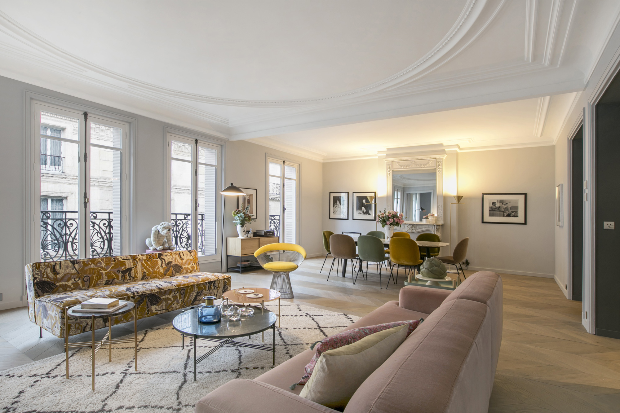 Un Appartement Haussmannien Décoré Par Le Studio De Design Intérieur L