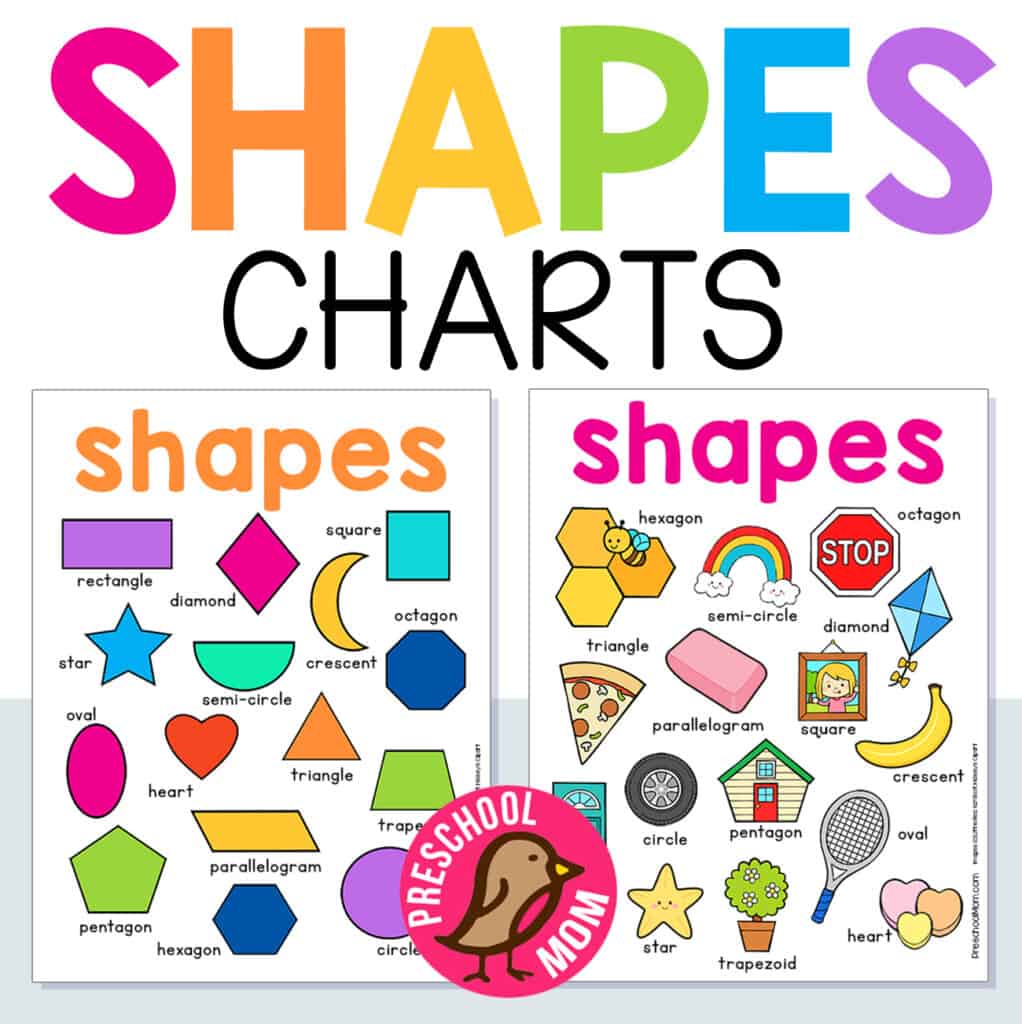 Printable Shapes Chart