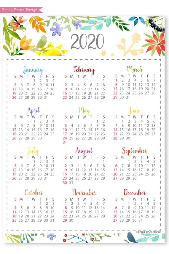Bullet Journal Mini Calendar 2021 Printable 11 Genius Bullet Journal
