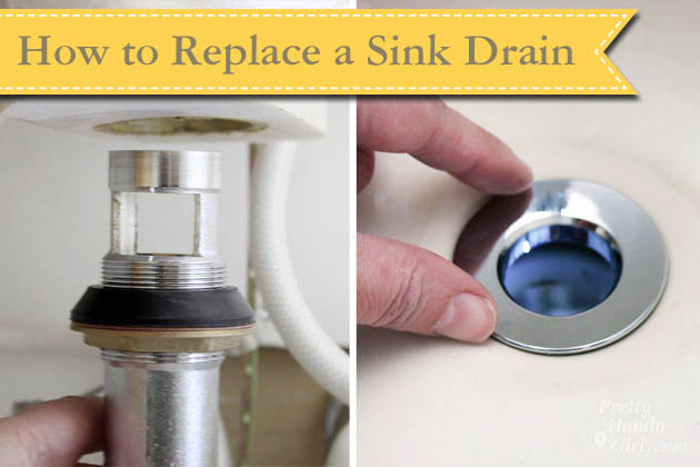 Replacing A Sink Drain Pretty Handy Girl