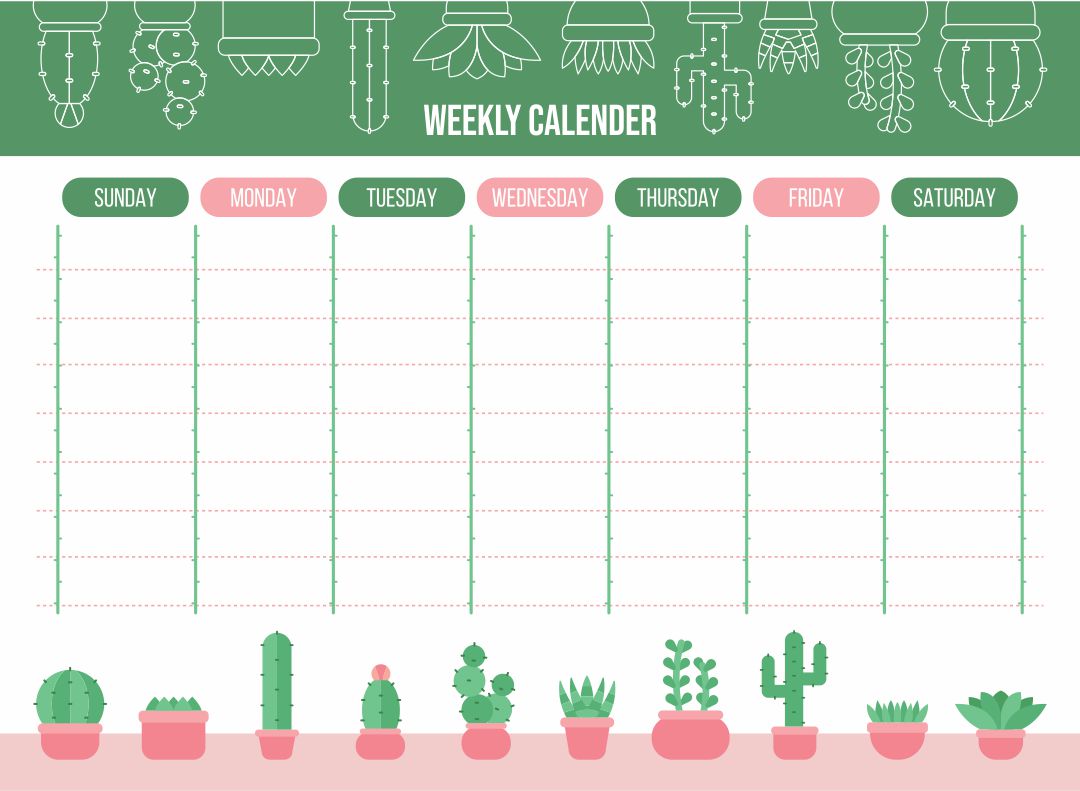 Cute Printable Weekly Calendar Web Check Out Our Cute Weekly Calendar