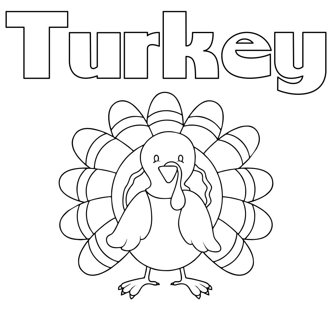 Printable Thanksgiving Pictures To Color