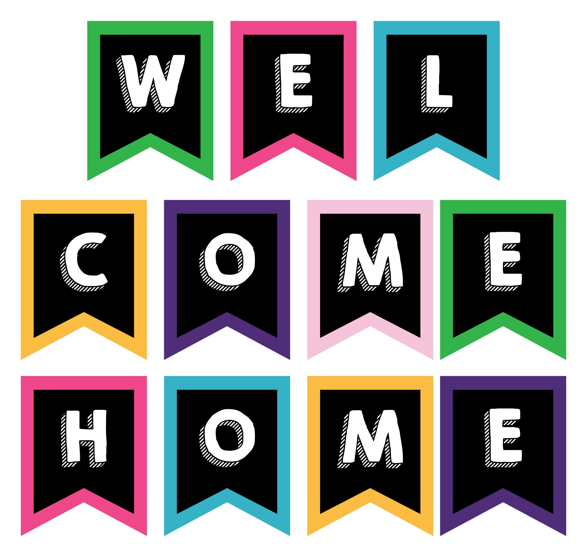 Printable Welcome Home Signs Printable Word Searches