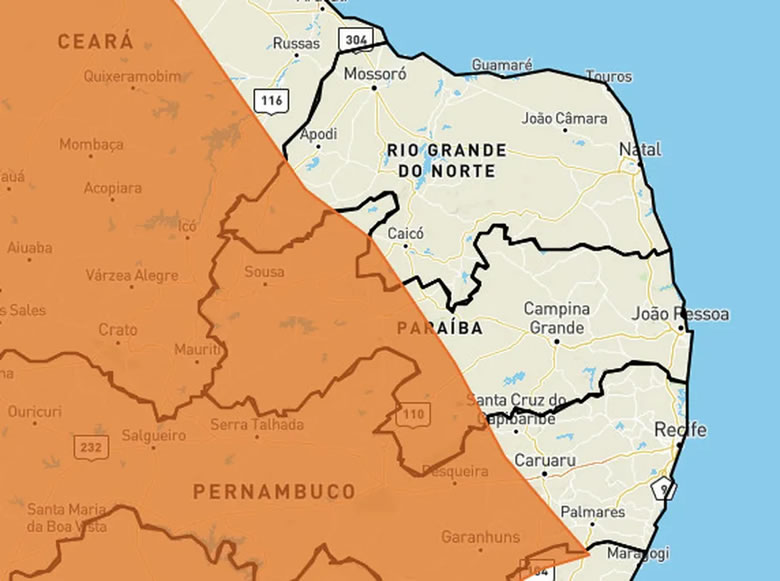 Inmet Emite Alerta Laranja De Perigo De Chuvas Intensas Para 104