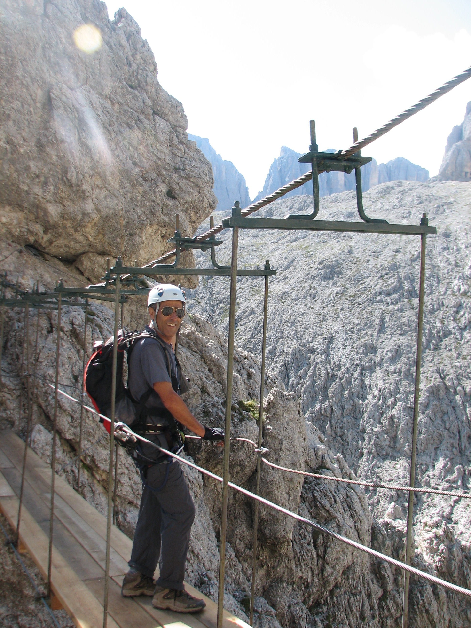 La Via Ferrata Un Héritage Des Guerres Les Dolomites Italiennes