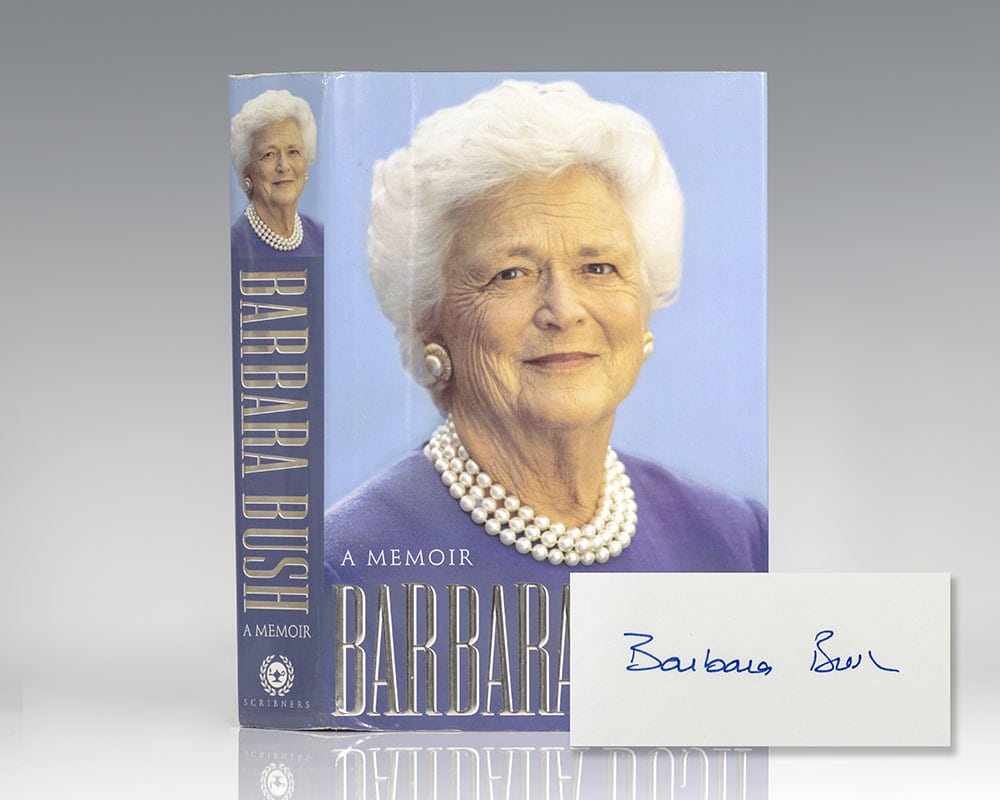 Barbara Bush First Edition Signed