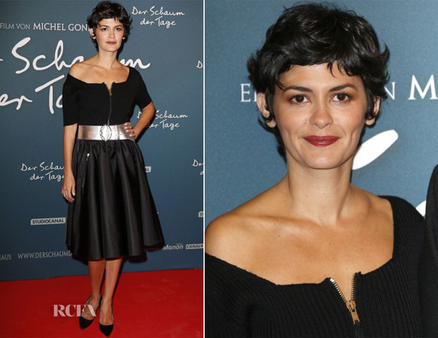 Audrey Tautou In Prada Der Schaum Der Tage Berlin Premiere Red