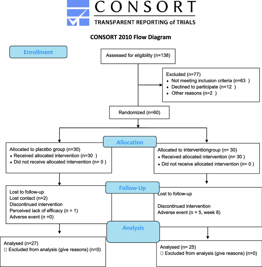 Consort Flow Chart Template