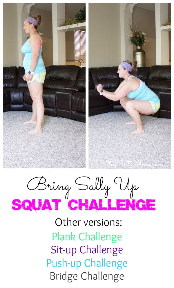 Bring Sally Up Challenges Stay Fit Mom